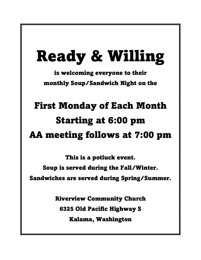 ACTIVITIES – DISTRICT 27 / AREA 72 of Alcoholics Anonymous