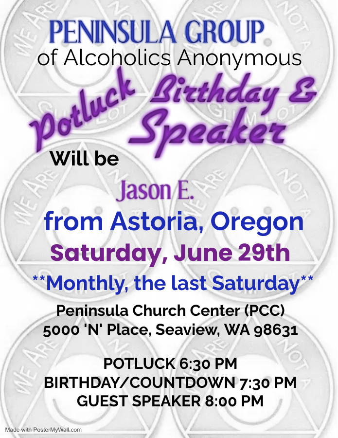 ACTIVITIES – DISTRICT 27 / AREA 72 of Alcoholics Anonymous