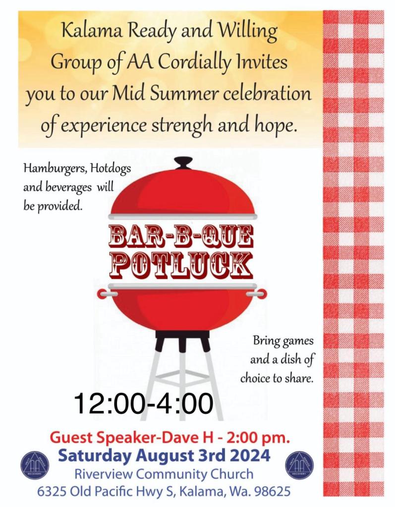 ACTIVITIES – DISTRICT 27 / AREA 72 of Alcoholics Anonymous